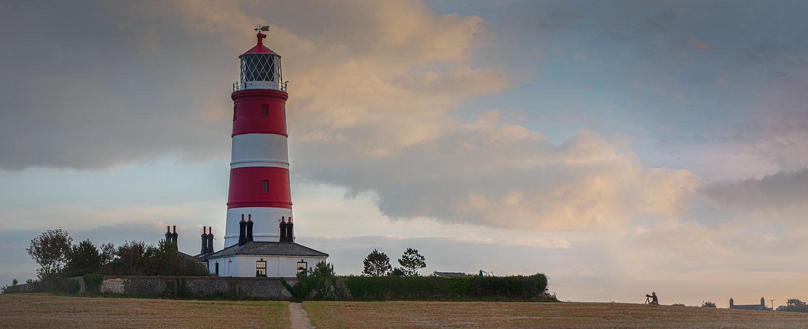 Photographer at Happisburg Lighthouse – Mixed Reality, UK